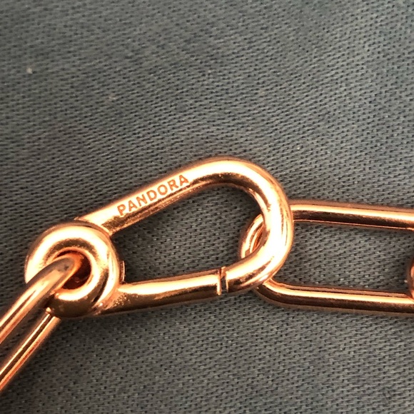 Pandora | Jewelry | Pandora Me Rose Gold Link Chain Bracelet | Poshmark